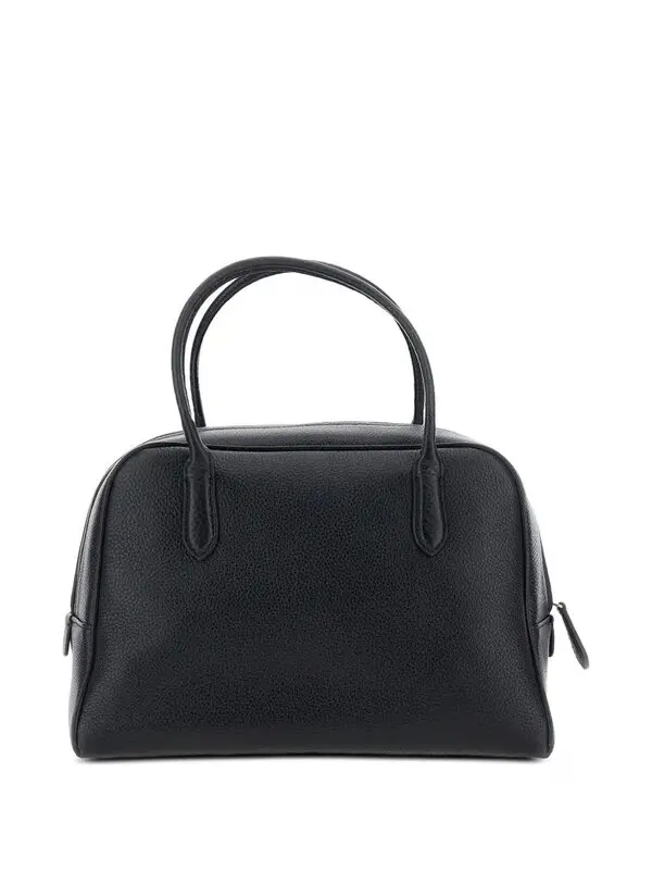 NOTHING WRITTEN Kate Leather Tote Bag - Black
