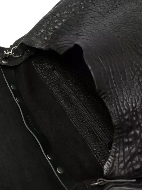 UN TE' DA MATTI Leone Crocodile-effect Leather Tote Bag