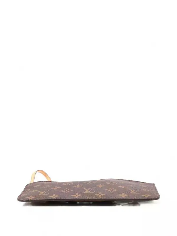 LOUIS VUITTON Neverfull Pochette Monogram Canvas Large Pouch