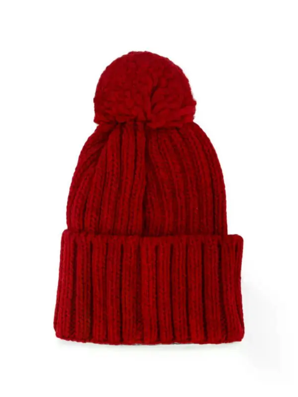 NAPAPIJRI Semiury Pompom-detail Beanie Hat