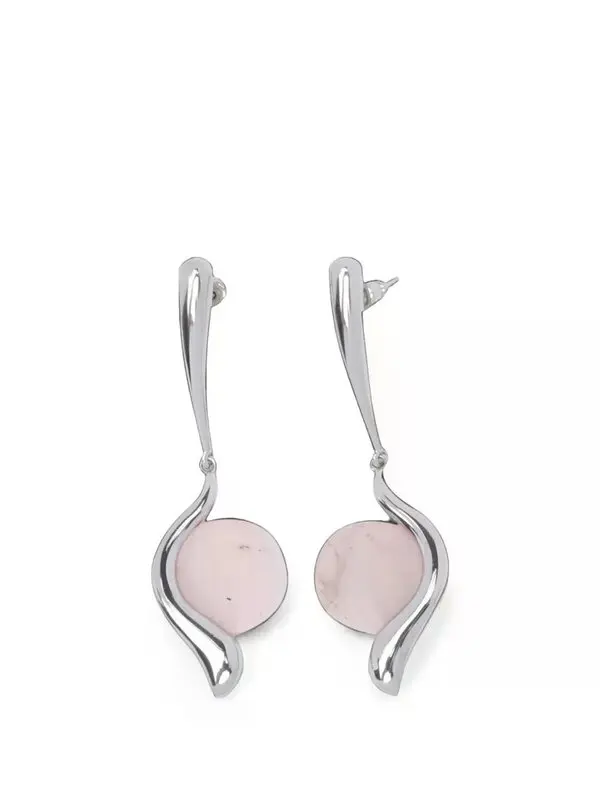 PANCONESI Aura Stone-embellished Drop Earrings