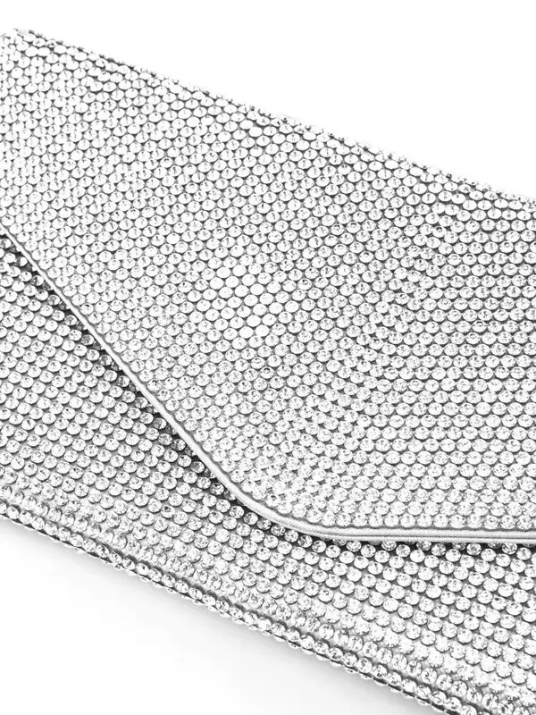Judith Leiber Crystal Envelope Embellished Clutch Bag