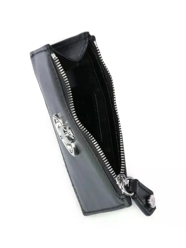 VIVIENNE WESTWOOD Orb Plaque Card Holder - Black