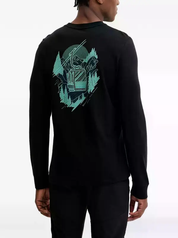 Smartwool Graphic-print Long-sleeve T-shirt