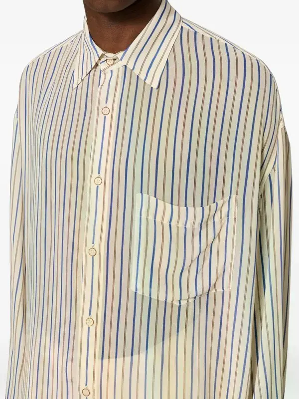 CMMN SWDN Kai Striped Shirt