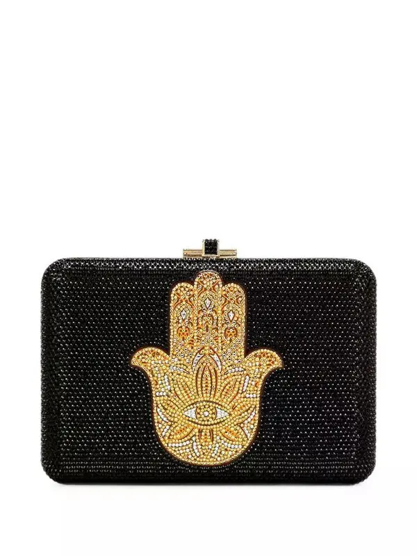 Judith Leiber Crystal-embellished Hamsa Mini Bag