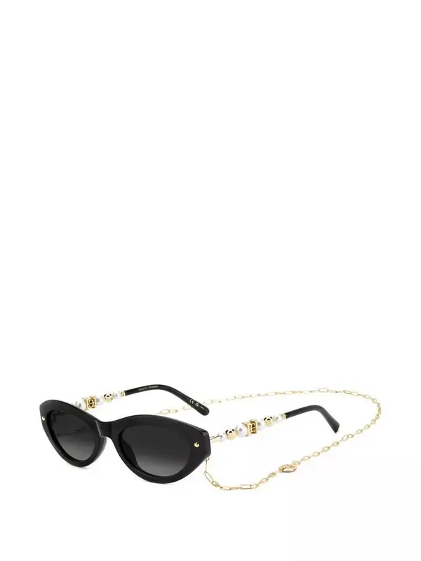 Carolina Herrera Embellished Cat-eye Sunglasses