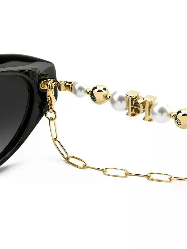 Carolina Herrera Embellished Cat-eye Sunglasses