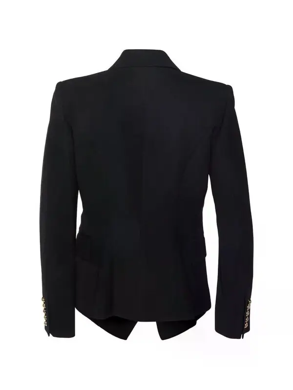 Balmain Double-breasted Gabardine Blazer