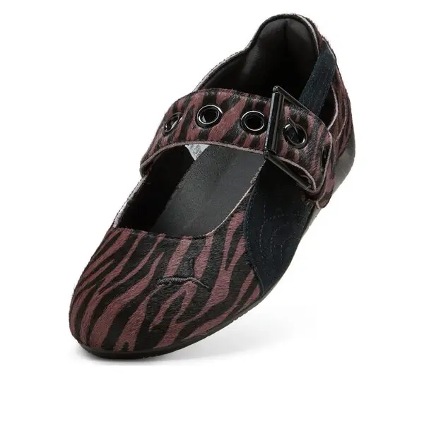 PUMA Ballet Dress-up 'tiger-print Rich Cocoa - Rich Cocoa/black