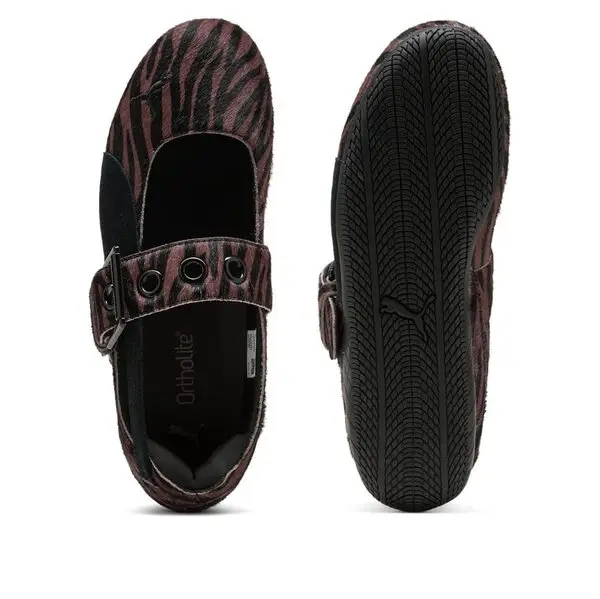 PUMA Ballet Dress-up 'tiger-print Rich Cocoa - Rich Cocoa/black