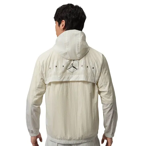 JORDAN Utility Woven Jacket 'phantom Grey White - Phantom Grey/white