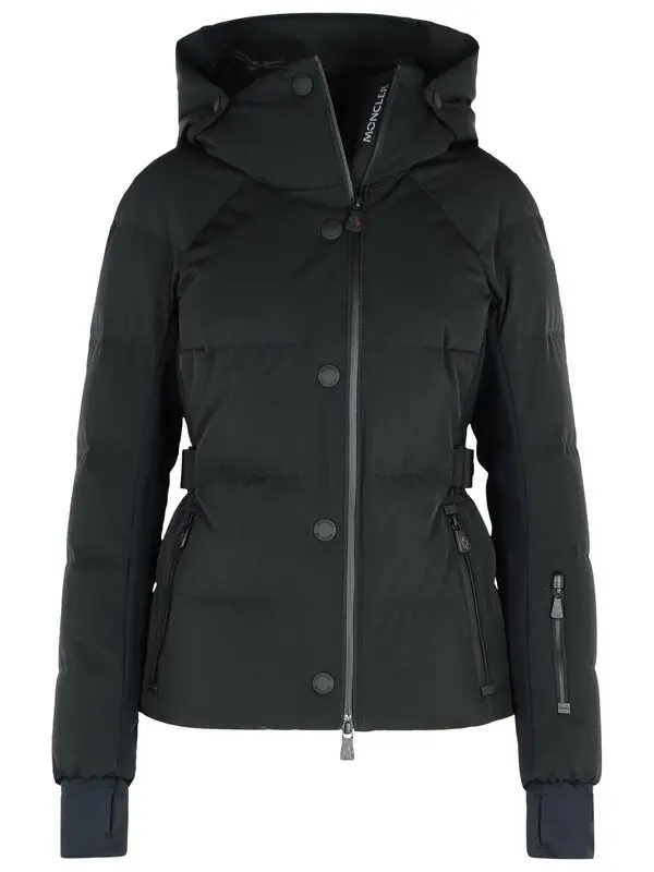 Moncler Guyane' Polyamide Blend Down Jacket - Black