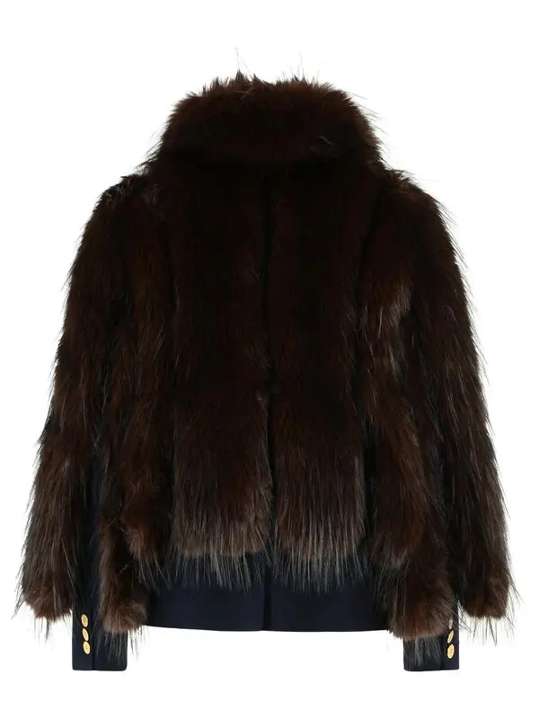 Sacai Faux Fur Coat