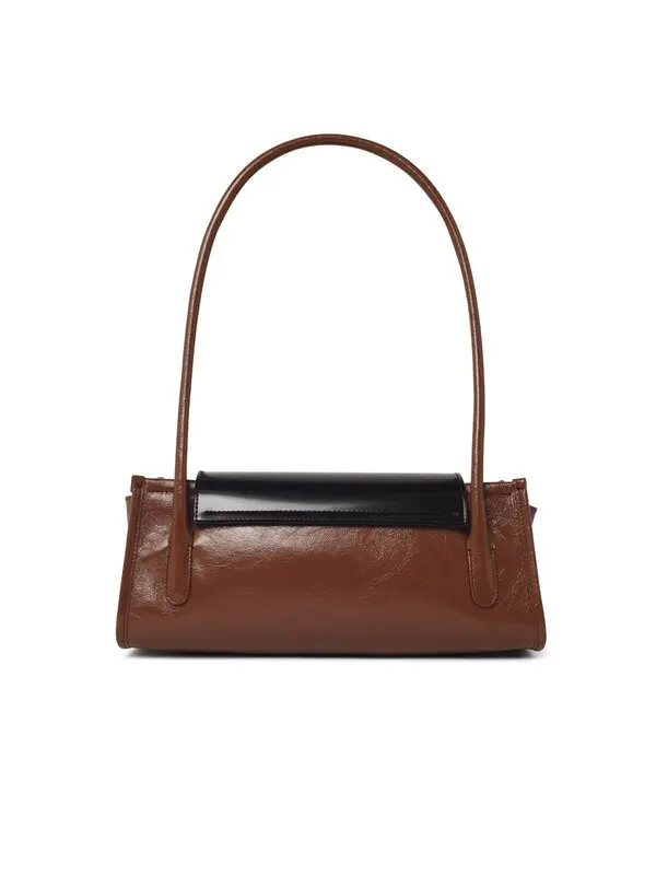 Marni Trunkette' And Black Leather Bag