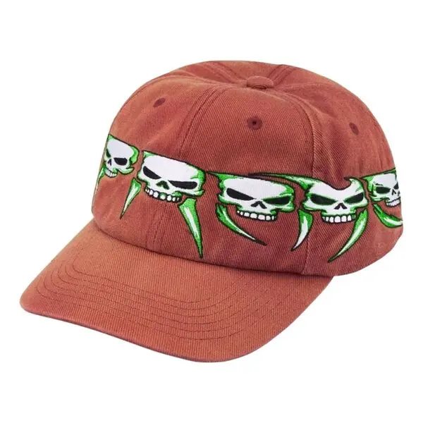 Supreme Fw26 Skulls Spellout 6-panel