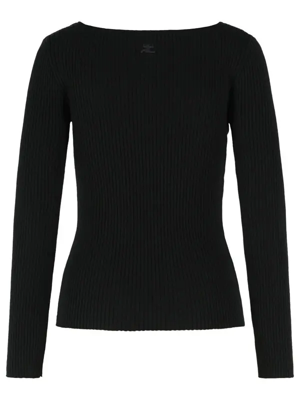 COURREGES Viscose Blend Sweater