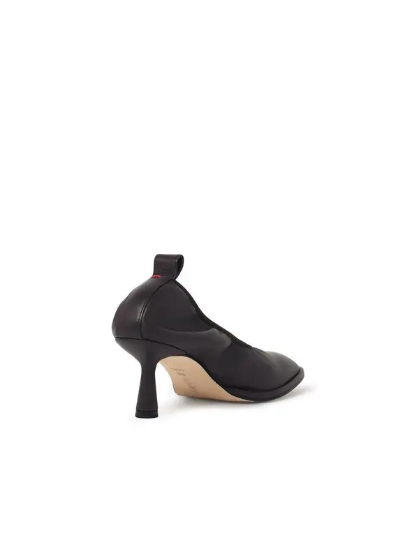 AeydĒ Giulia' Mocha Nappa Leather Pumps