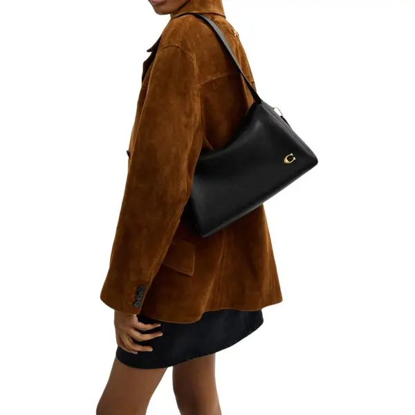 COACH Lola Shoulder Bag 'brass Black - Brass/black