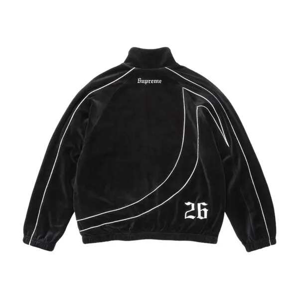 Supreme Fw26 X Umbro Velour Track Jacket