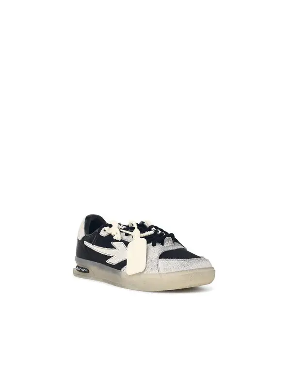 Off-White Worn Out' Suede Blend Sneakers