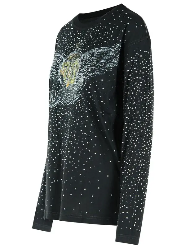 DIESEL® Long Sleeve T-shirt In Cotton