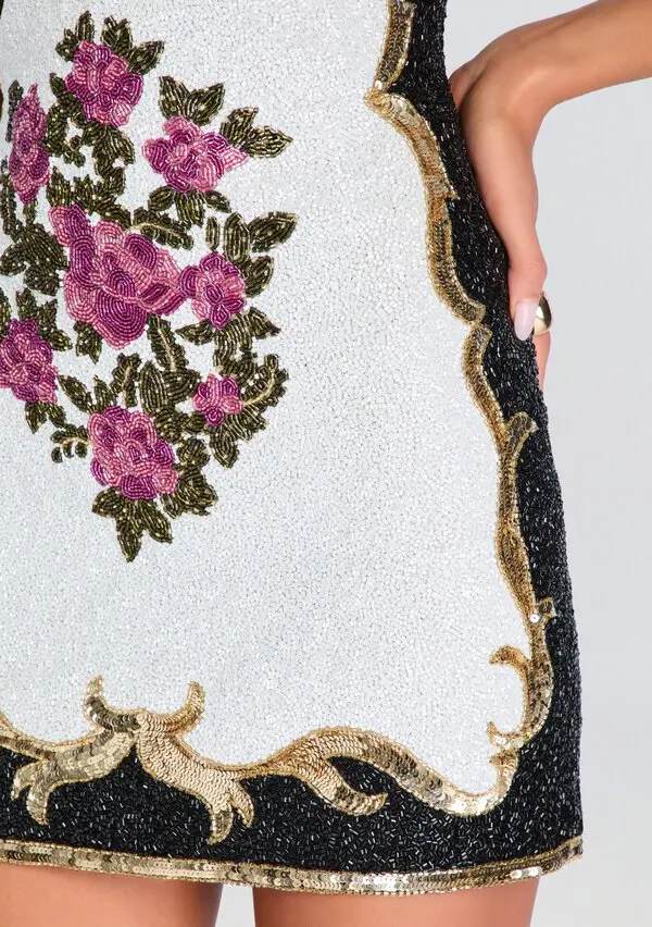 Retrofete Ismeria Embroidered Dress
