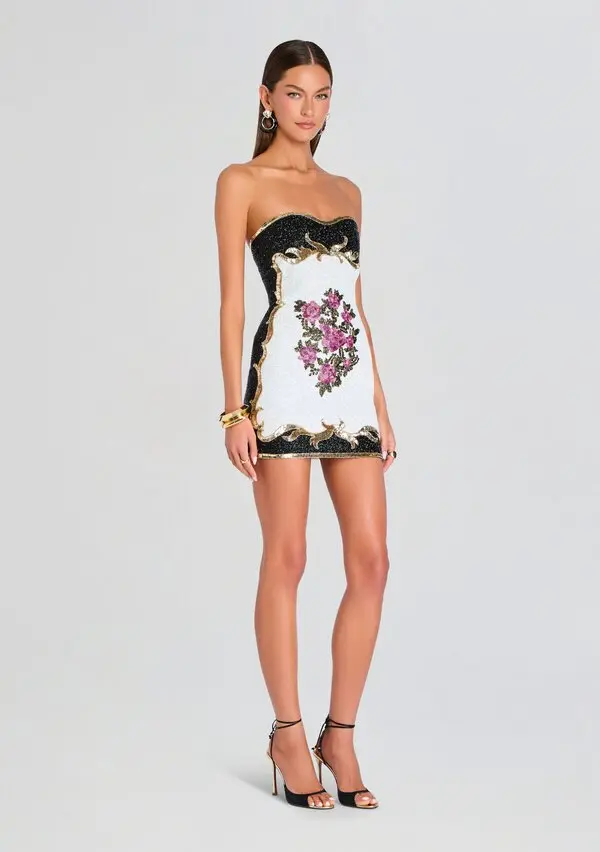 Retrofete Ismeria Embroidered Dress