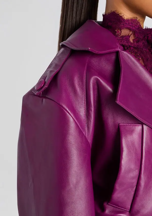 Retrofete Malene Leather Jacket
