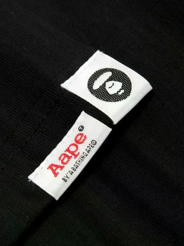 AAPE BY *A BATHING APE Moonface Logo-print T-shirt