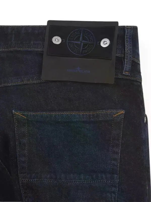 Stone Island J100007 Stretch Indigo Denim-rinsed Jeans
