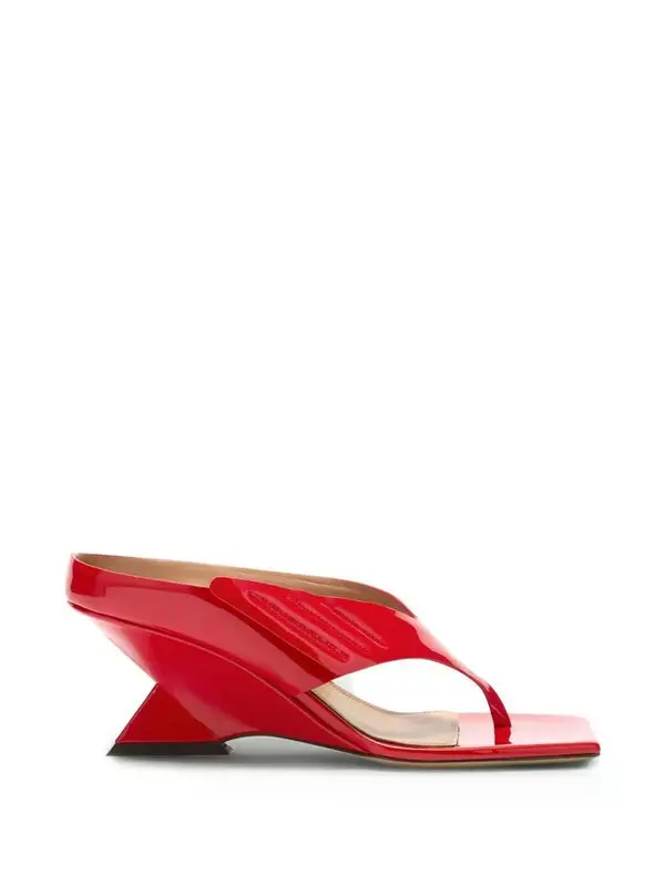 Attico Cheope Square-toe Sandals