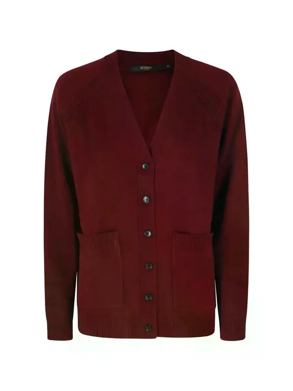 Seventy Patch-pocket V-neck Cardigan