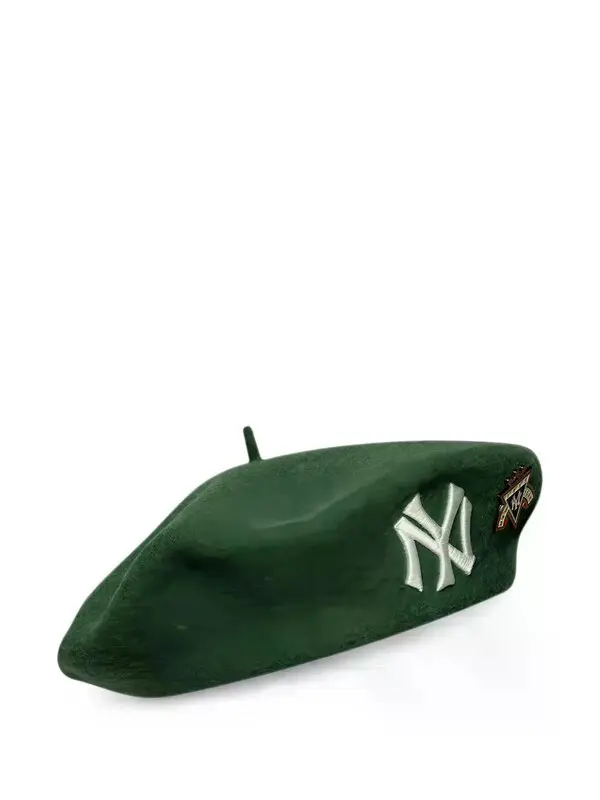 New Era Pin-embellished Wool Beret