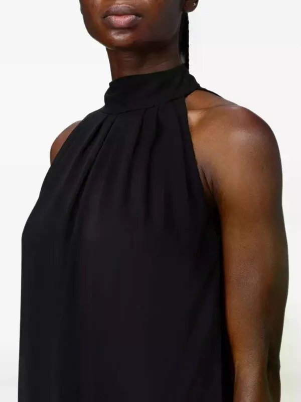 HANITA Pleated Halterneck Top