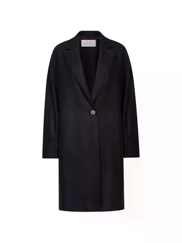 Harris Wharf London Single-breasted Wool-blend Coat
