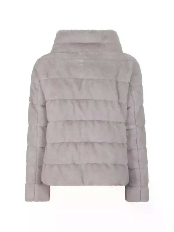 Herno Quilted Faux-fur Jacket