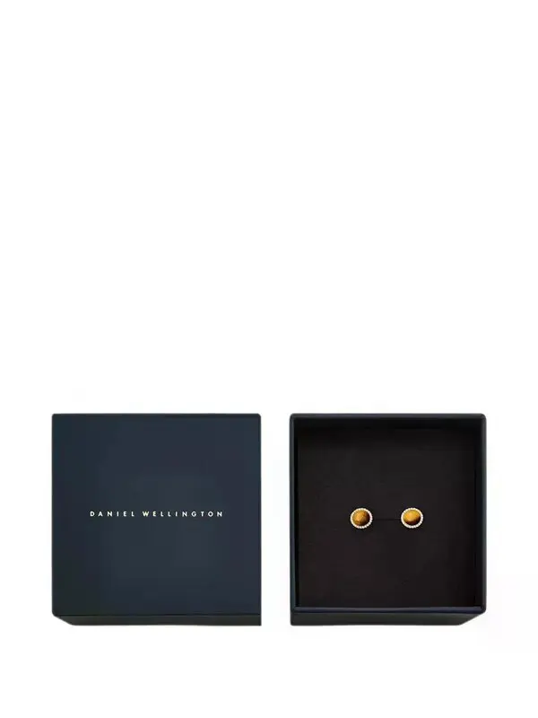 DANIEL WELLINGTON Tiger's Eye Crystal-embellished Earrings