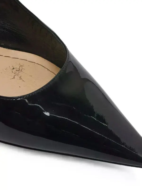 Dior J'adior Patent Leather Slingback Pumps