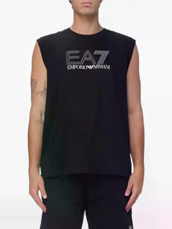 EA7 Logo-print T-shirt