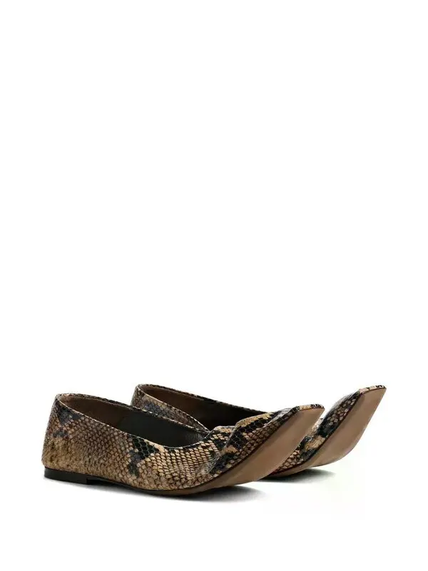 Khaite Marlene Ballerina Ballet Flats
