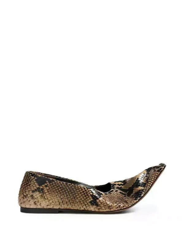 Khaite Marlene Ballerina Ballet Flats