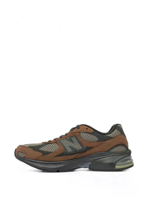 NEW BALANCE 2010 Mesh-panelled Sneakers - Brown