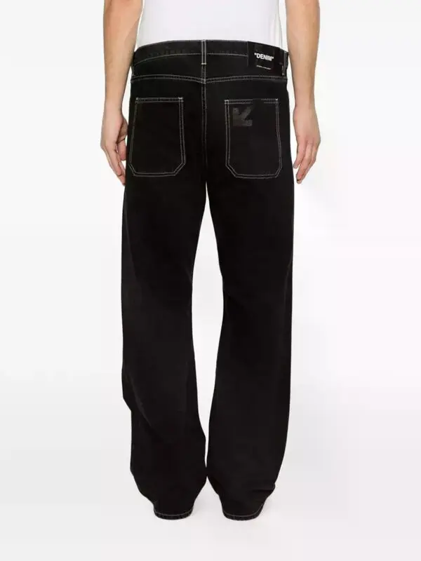 Off-White Half Arrow Slim Relax Jeans