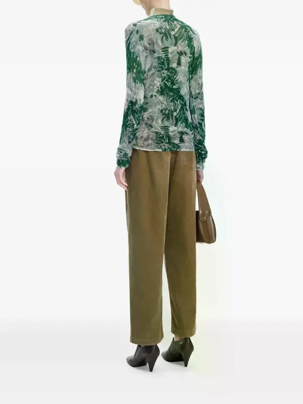 JNBY Graphic-print Wool Cardigan