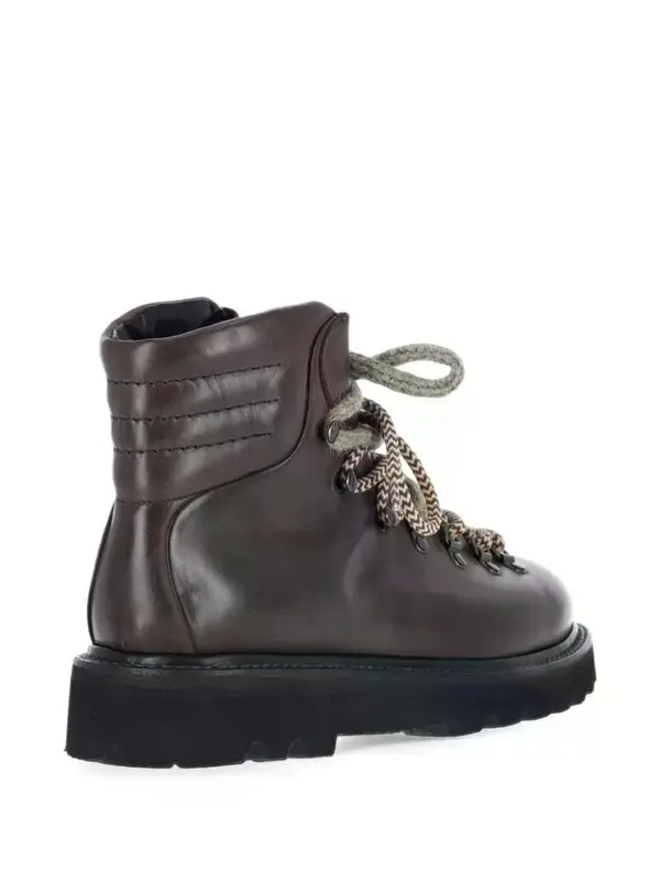Premiata Leather Boots - Brown