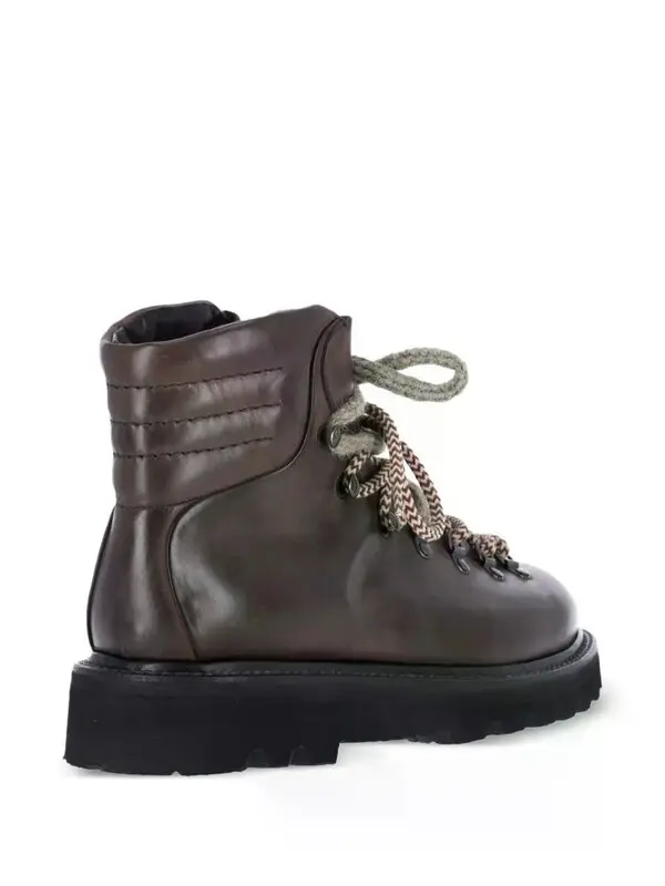 Premiata Leather Boots - Brown