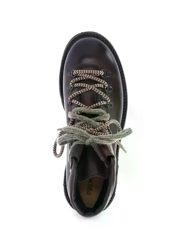 Premiata Leather Boots - Brown