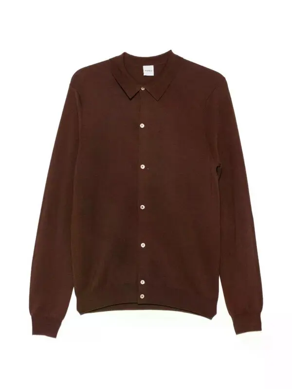 Aspesi Obet Merino Wool Cardigan Sweater