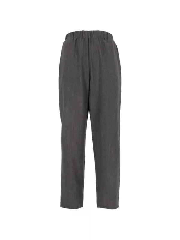 Dusan Elasticated-waistband Tapered Trousers